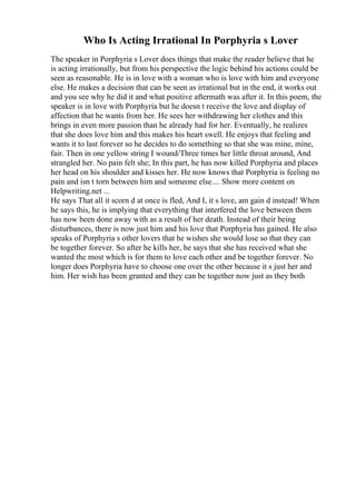 Problem Solution Essay Examples | PDF