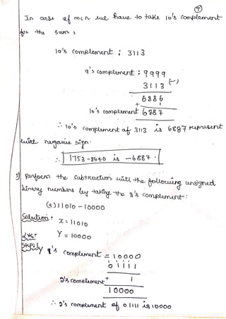 CS304PC:Computer Organization and Architecture problem solution unit ...