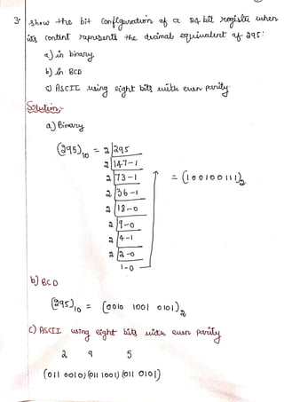 CS304PC:Computer Organization and Architecture problem solution unit ...