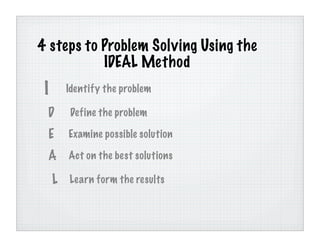 Problem Solving | PPT