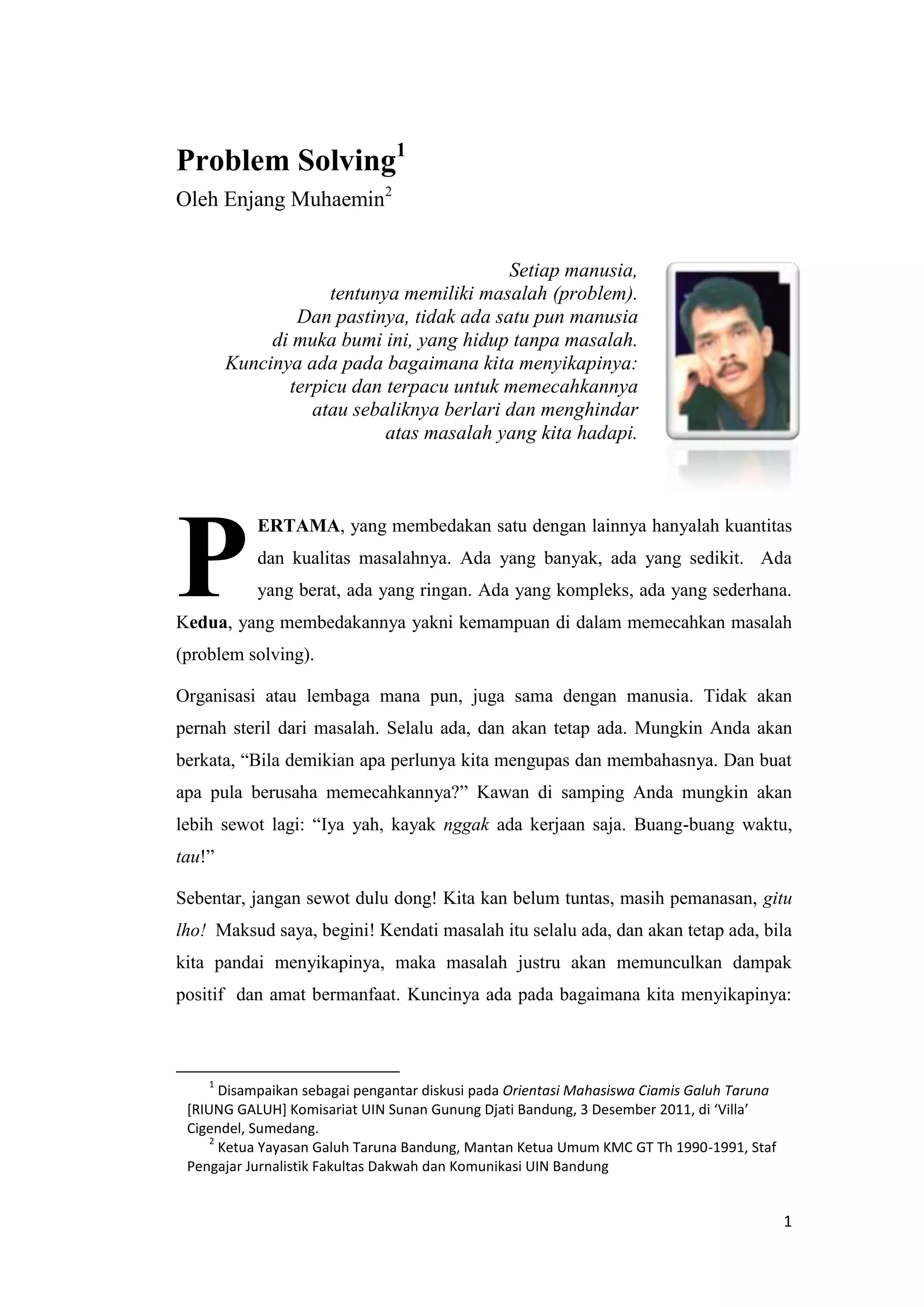 Problem Solving | DOCX