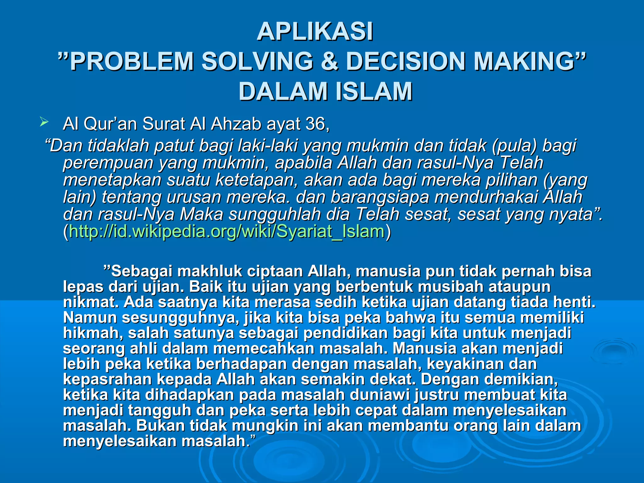 Problem solving | PPT