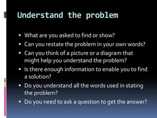 Problem solving | PPT