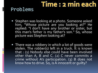 Problem solving | PPTX