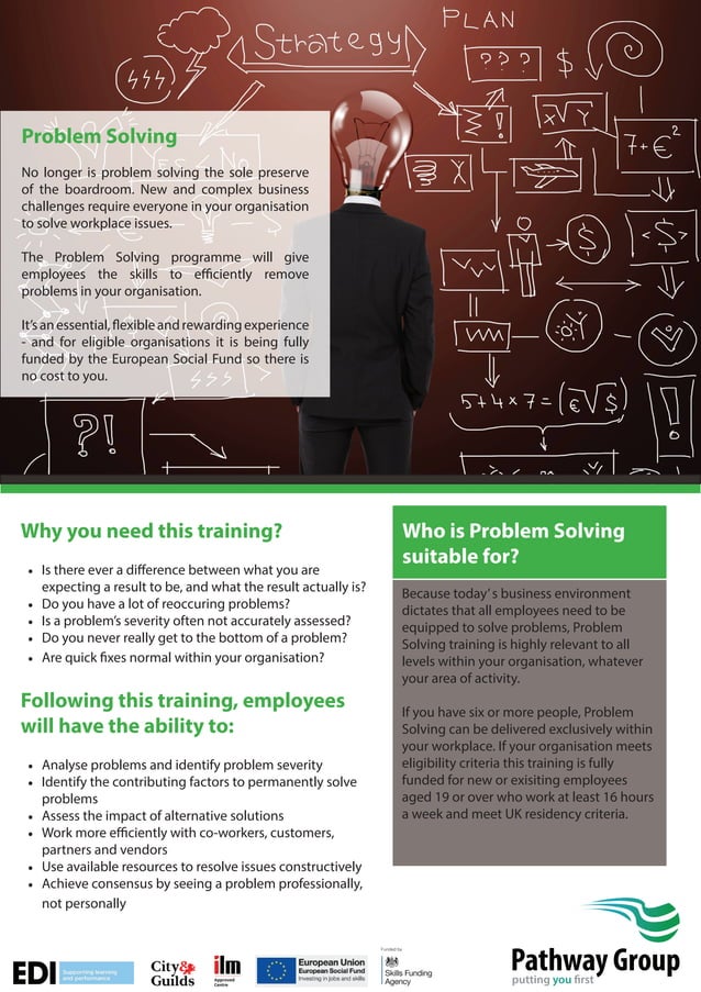 Problem Solving Training | PDF | Business | Business and Finance