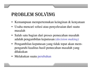 Problem Solving | PDF