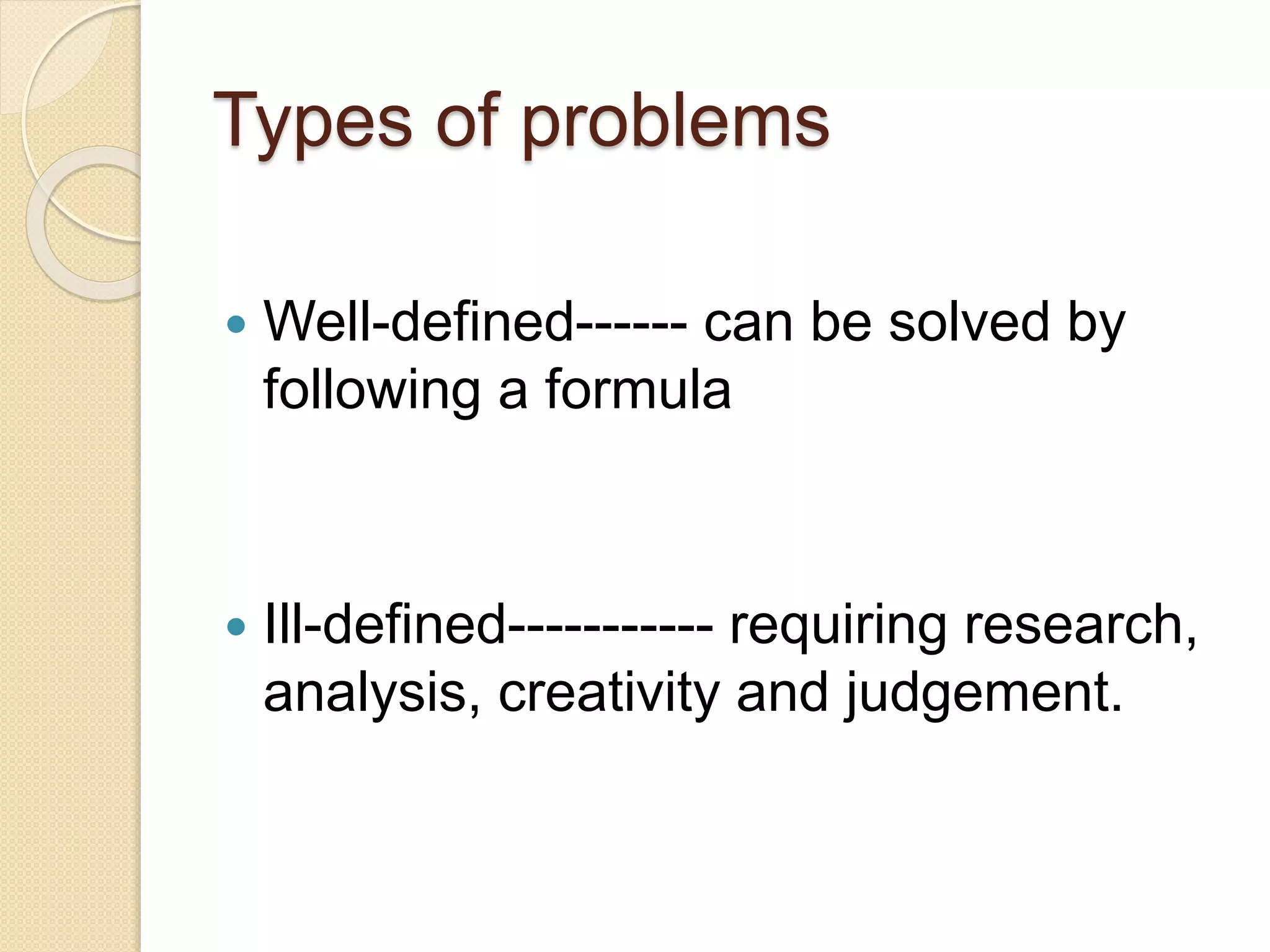 Problem Solving - 1 | PPTX | Careers