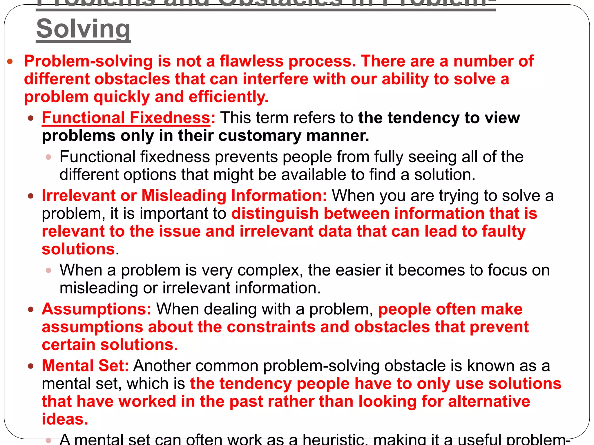 Problem solving | PPTX