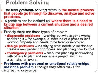 Problem solving | PPT