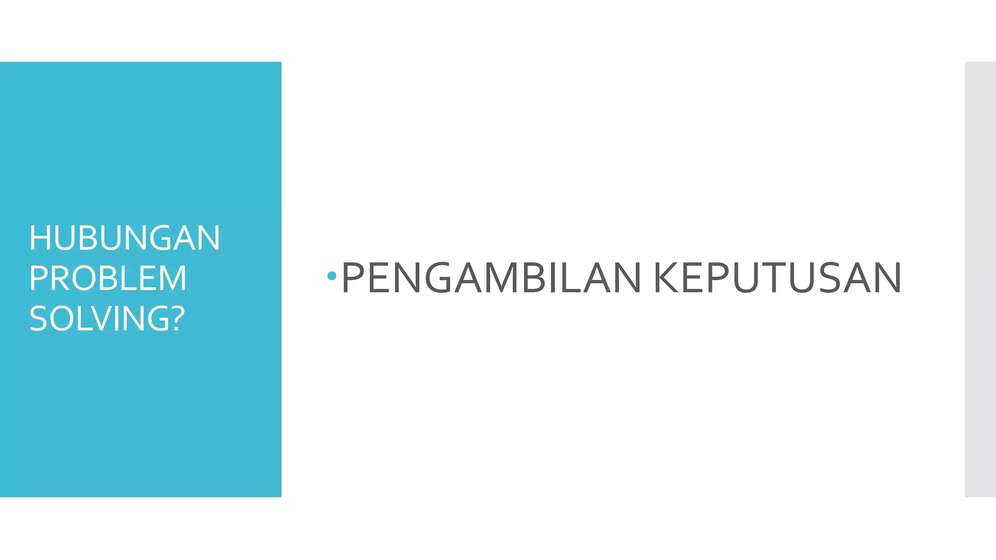 Problem solving | PPTX