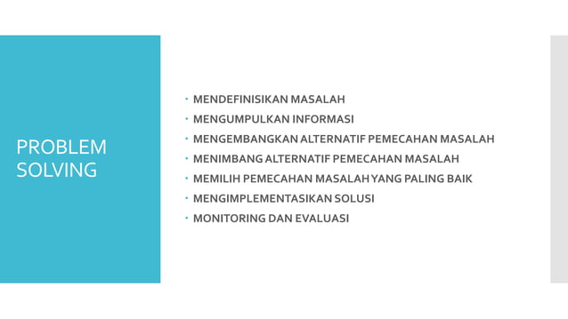Problem solving | PPTX