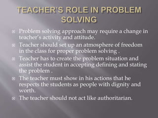 Problem solving | PPTX
