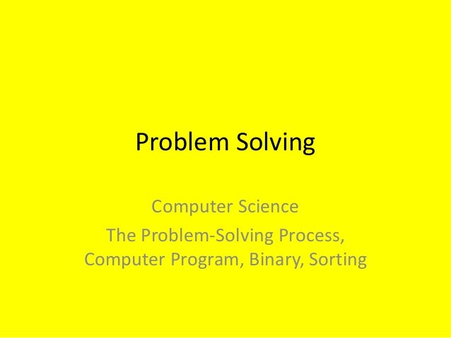 Problem Solving