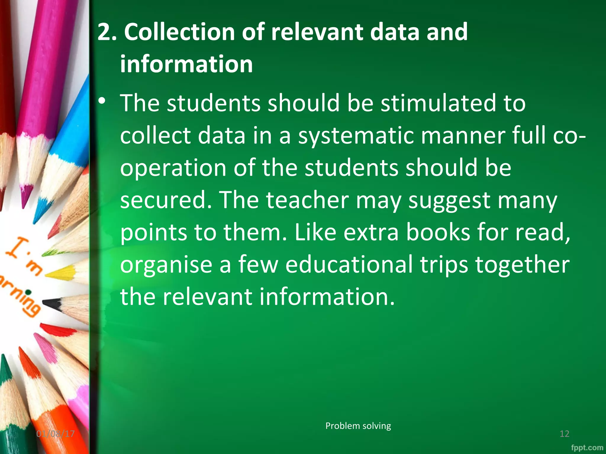 Problem solving method | PPT