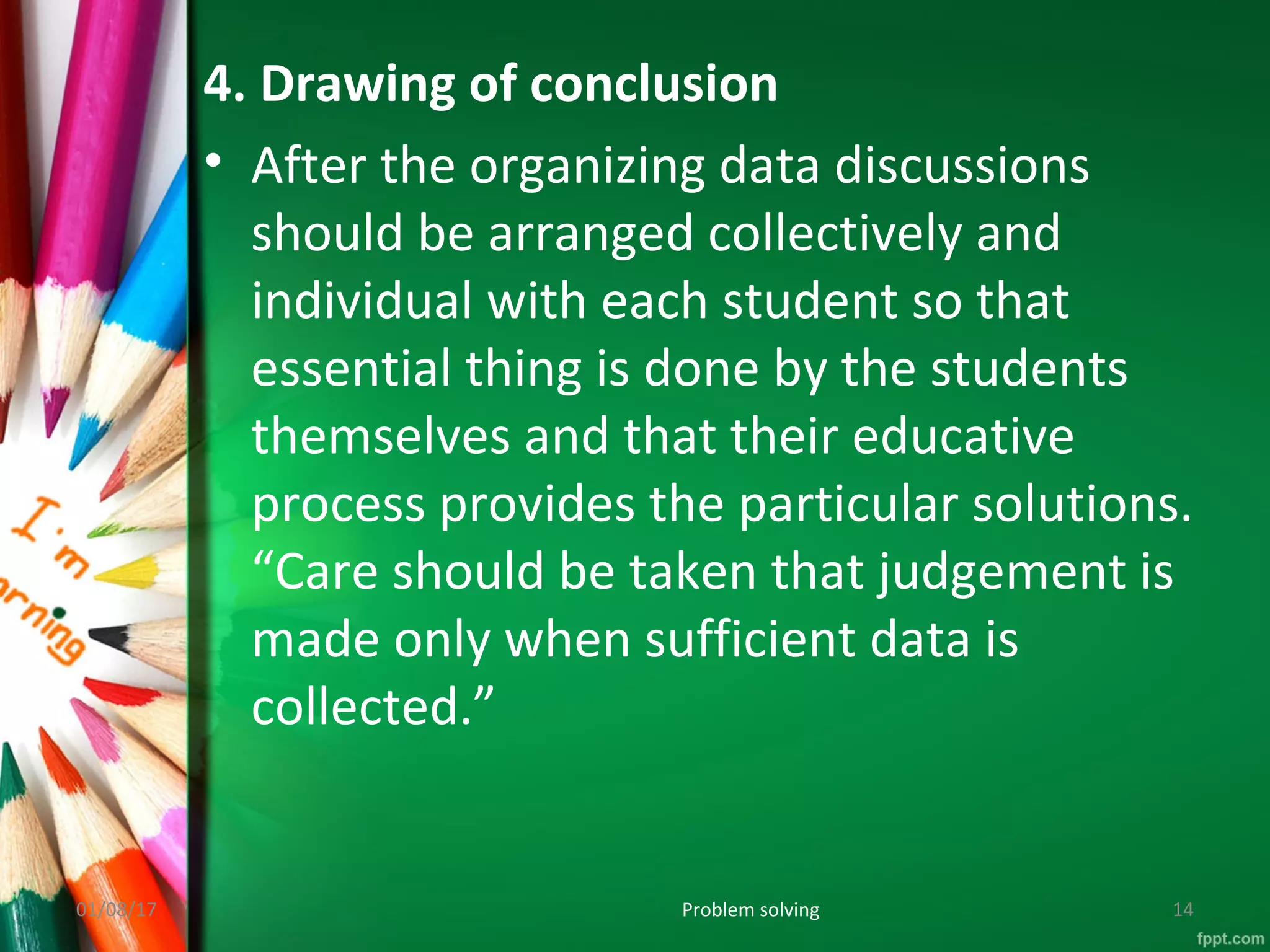 Problem solving method | PPT