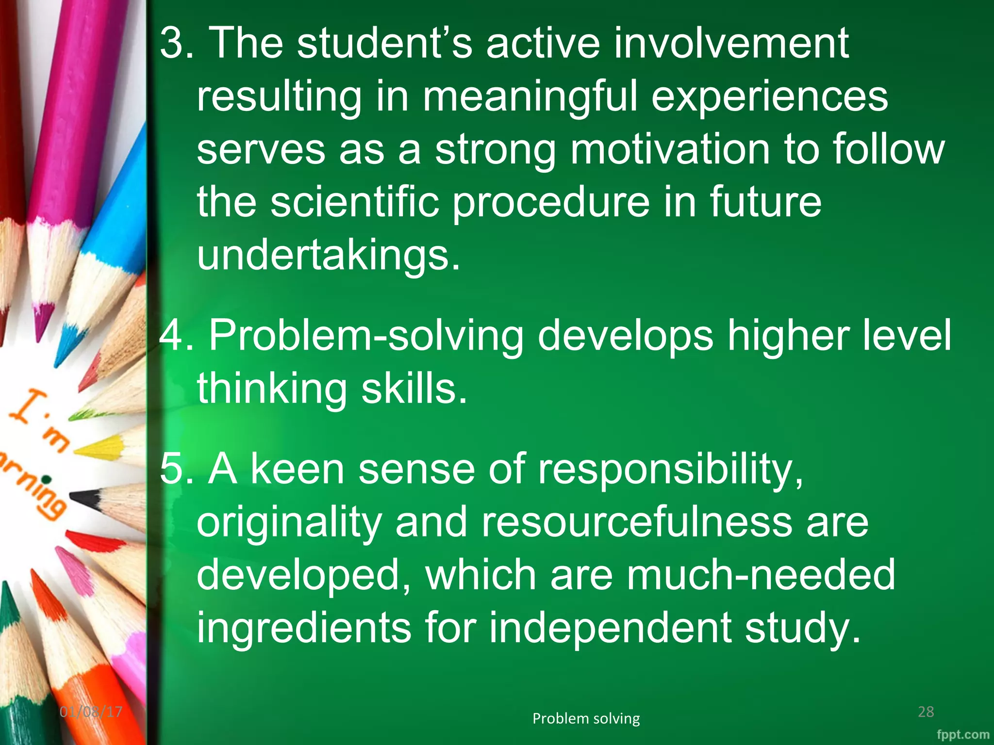 Problem solving method | PPT