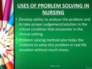 Problem solving method | PPT