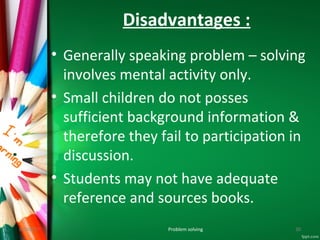 Problem solving method | PPT