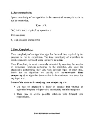 Problem solving UNIT - 4 [C PROGRAMMING] (BCA I SEM) | DOCX