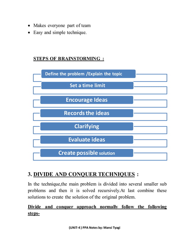 Problem Solving Unit 4 C Programming Bca I Sem Docx Computing Technology And Computing