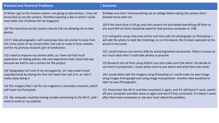 Problem solving ( part of college project) | PPT