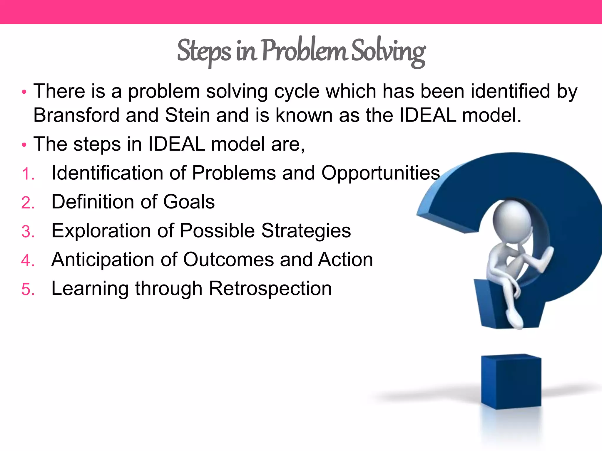 Problem solving | PPTX