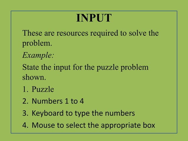 Problem solving | PPTX | Games and Puzzles | Hobbies & Interests