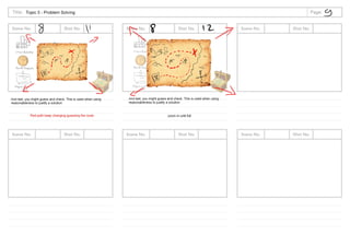 Problem solving - Math animation storyboard | PPT