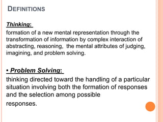 Problem solving | PPTX