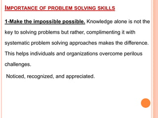 Problem solving | PPTX