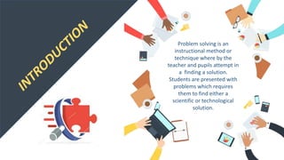 Problem solving cognitive psychology | PPTX