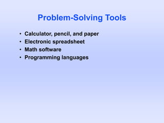 ProblemSolving for engineering presentation.ppt