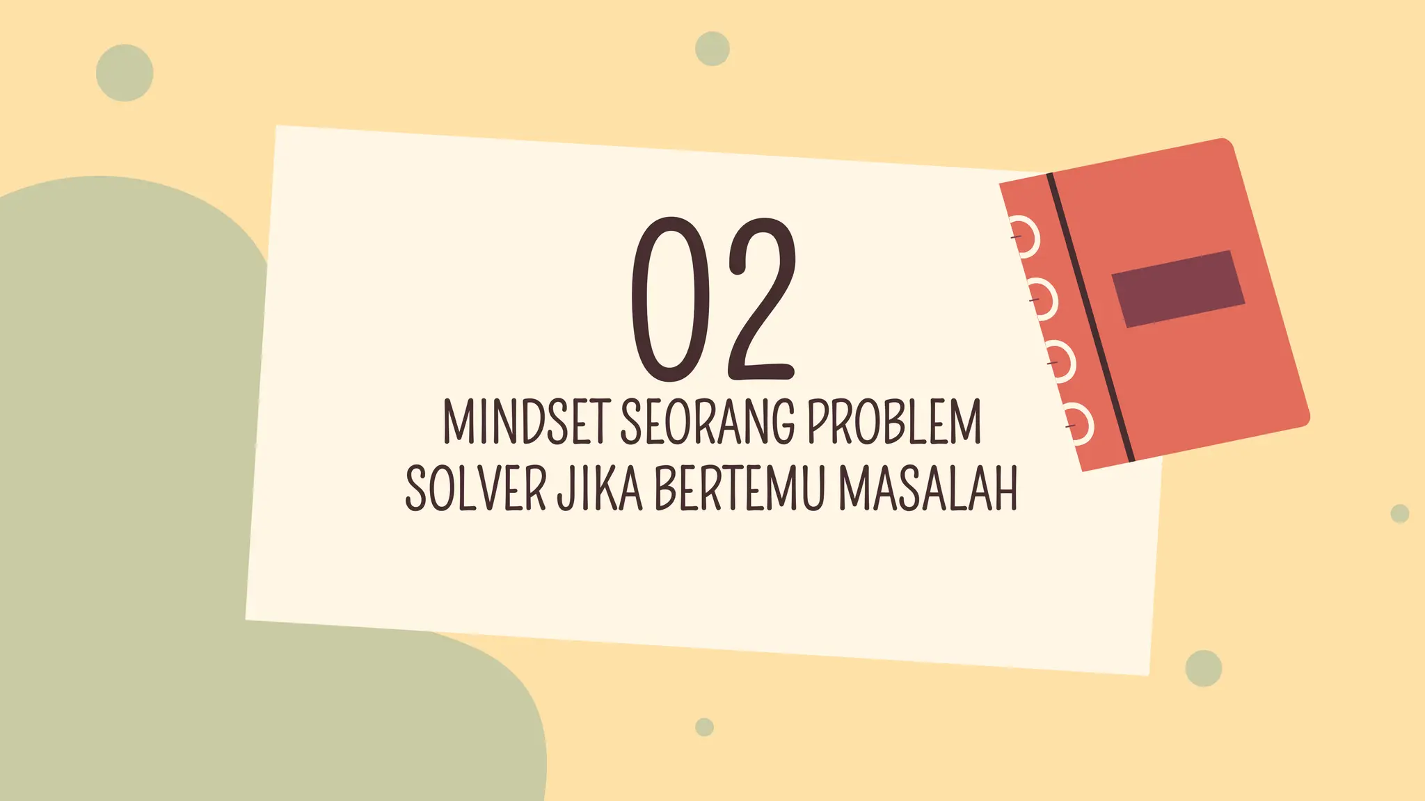 Problem Solving (pemecahan masalah) dalam bekerja | PPT
