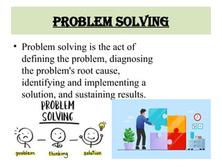 problem solving.presentation slideshow bsc nursing | PPTX