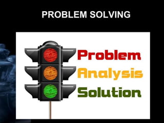 PROBLEM SOLVING, CARA EFEKTIF MENANGANI MASALAH | PPT