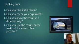 Problem solving (with talk) | PPTX