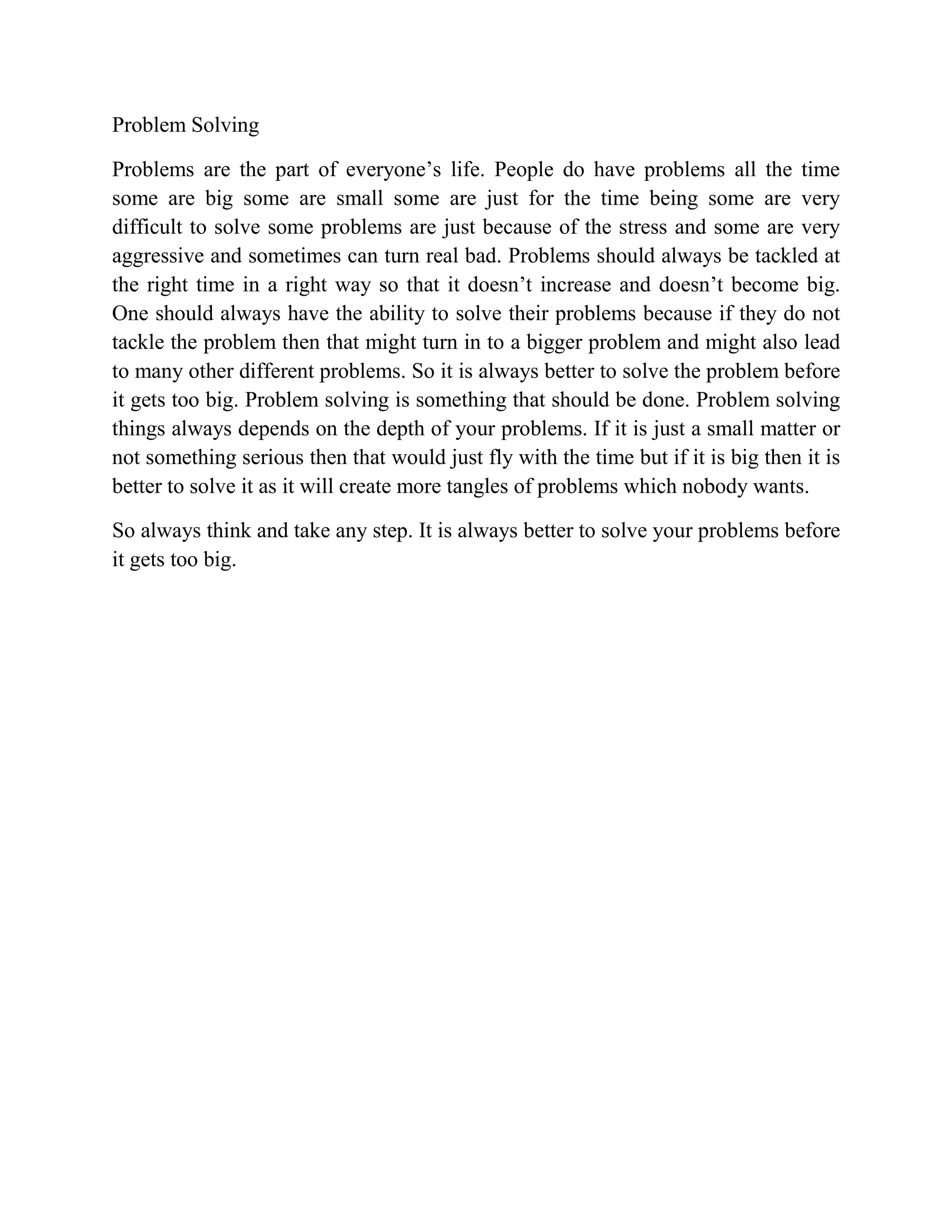 Problem solving1 | PDF