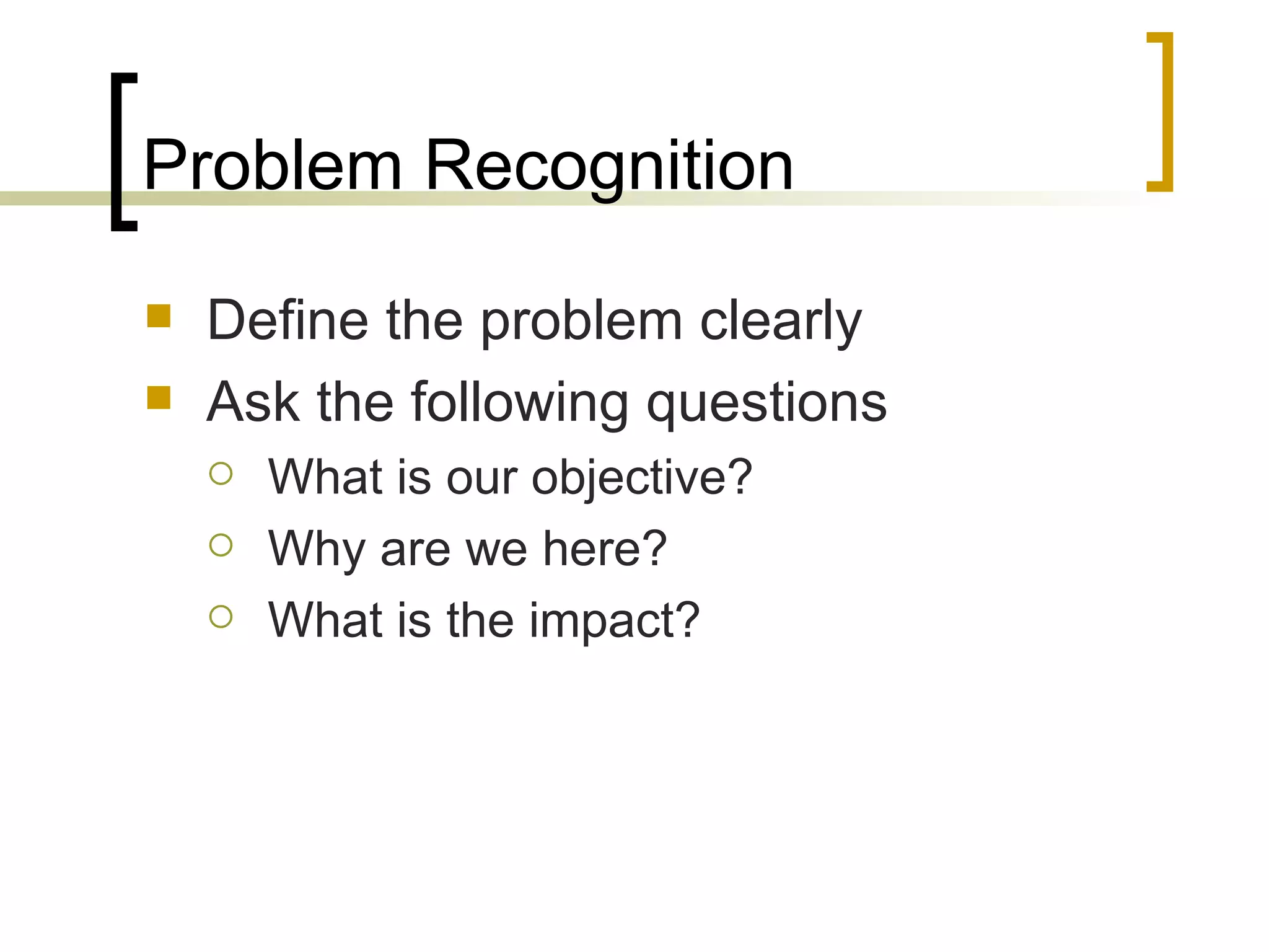The Anatomy of Problem Solving | PPT