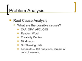 The Anatomy of Problem Solving | PPT