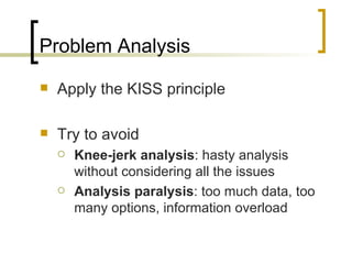 The Anatomy of Problem Solving | PPT