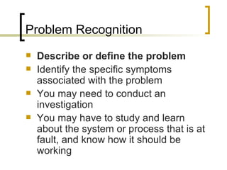 The Anatomy of Problem Solving | PPT
