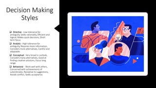 PROBLEM SOLVING & DECISION MAKING | PDF