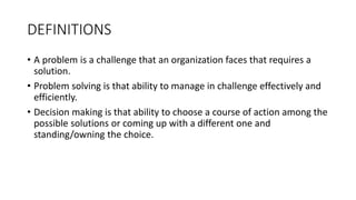 PROBLEM SOLVING AND DECISION MAKING.pptx