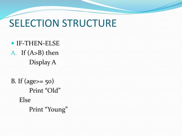 Problem solving and design | PPSX | Programming Languages | Computing