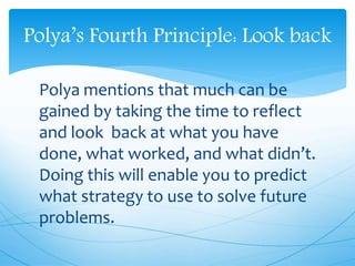 Problem Solving and Reasoning | PPTX