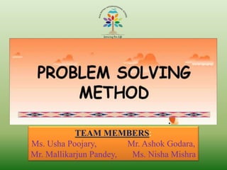 Problem solving approach | PPT