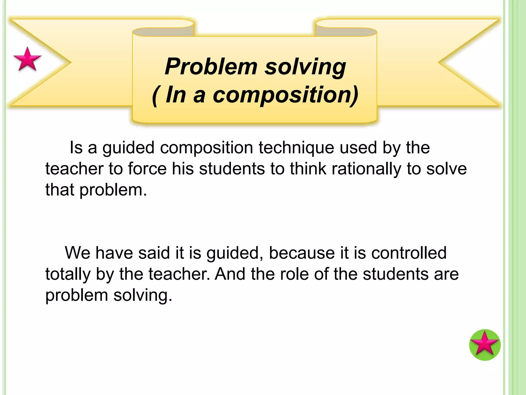 Problem solving technique , strategies | PPSX