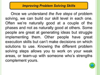 Problem solving technique , strategies | PPSX