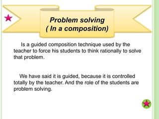 Problem solving technique , strategies | PPSX