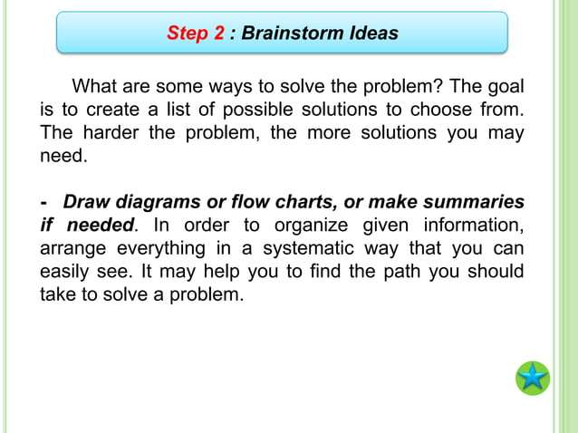 Problem solving technique , strategies | PPSX